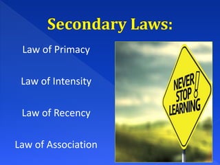 Laws of Learning | PPTX