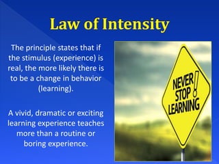 Laws of Learning | PPTX