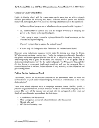 4 leadership training for nepalese leaders | DOC
