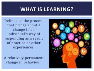 Learning | PPT