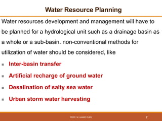 water resource planning for teacher of collage | PDF