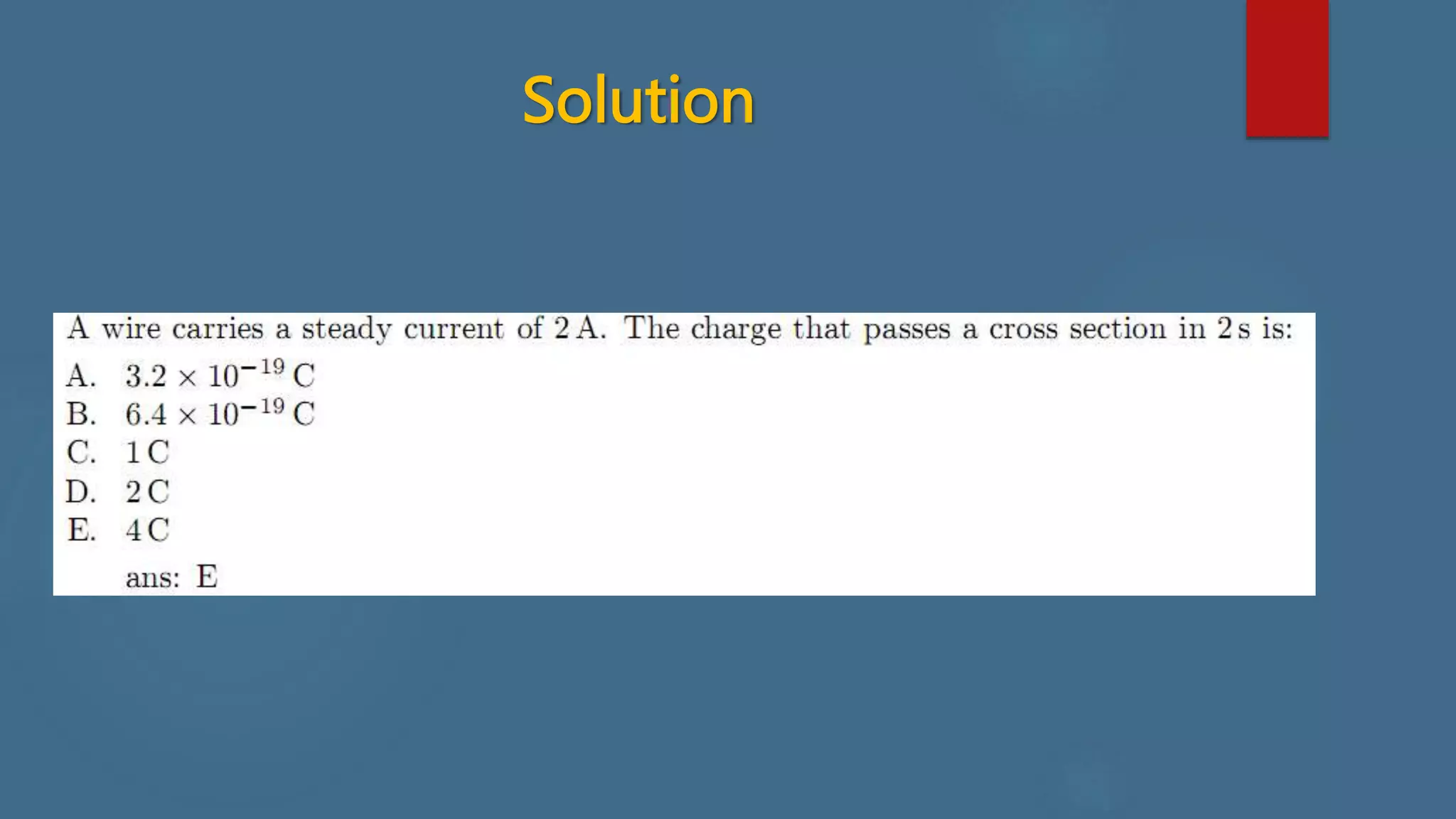 4-Lecture 4 Electric Current and Resistance.pptx | Free Download