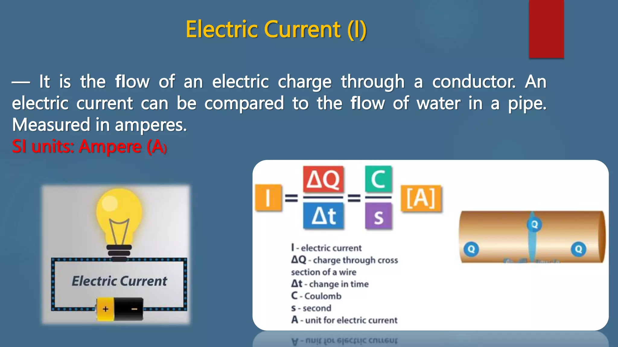 4-Lecture 4 Electric Current and Resistance.pptx