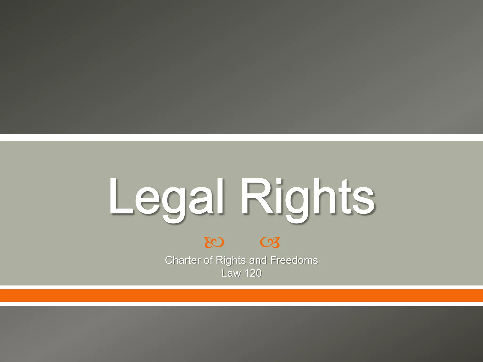 Legal Rights | PPT