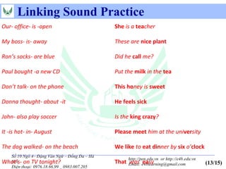 4.linking sounds | PPT