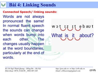 4.linking sounds | PPTX