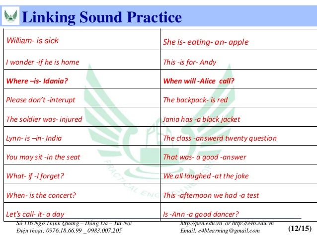 4.linking sounds