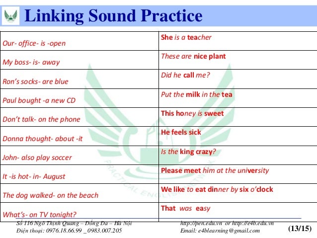 4.linking sounds
