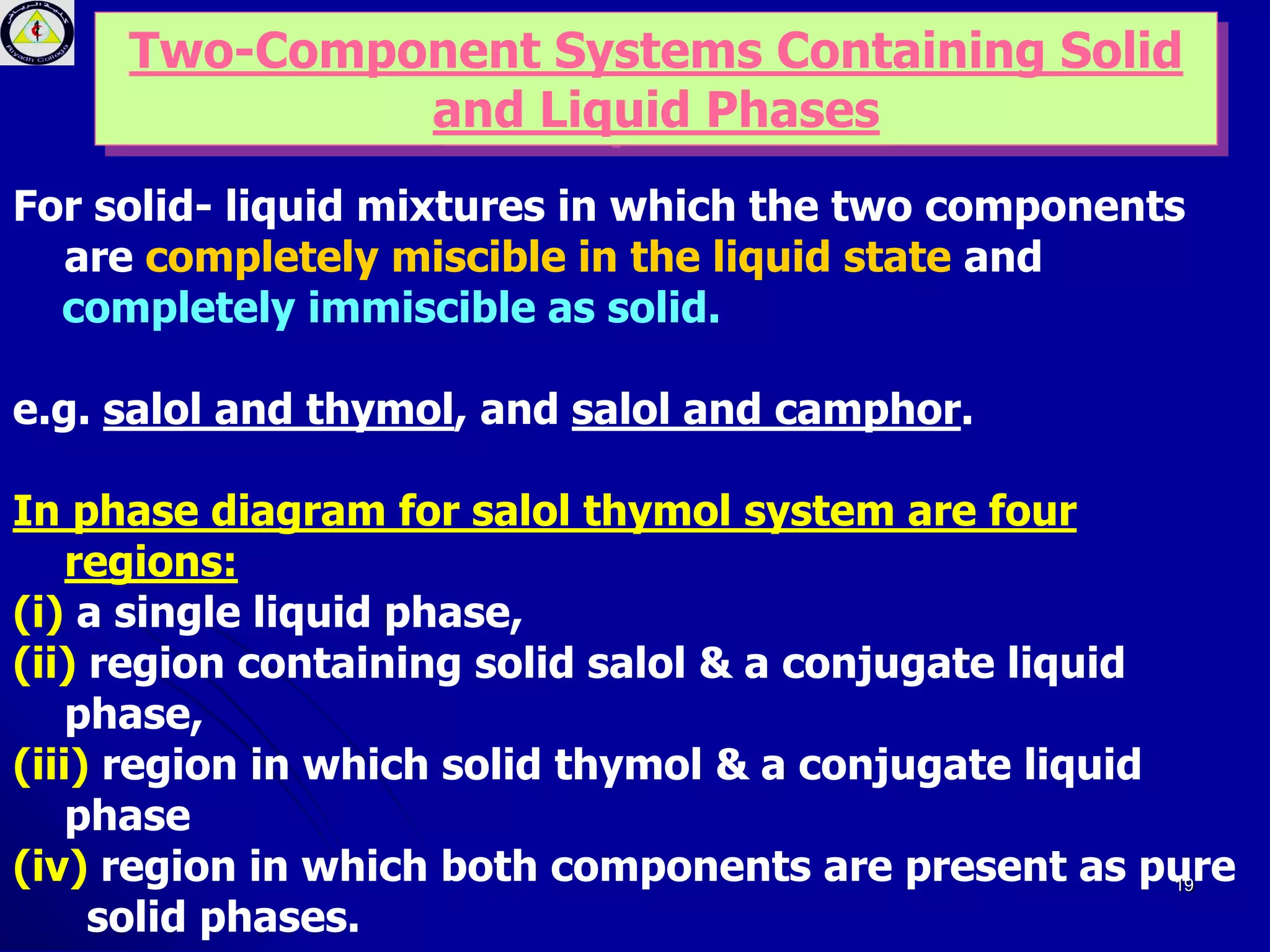 Liquid-liquid Solution Systems | PDF