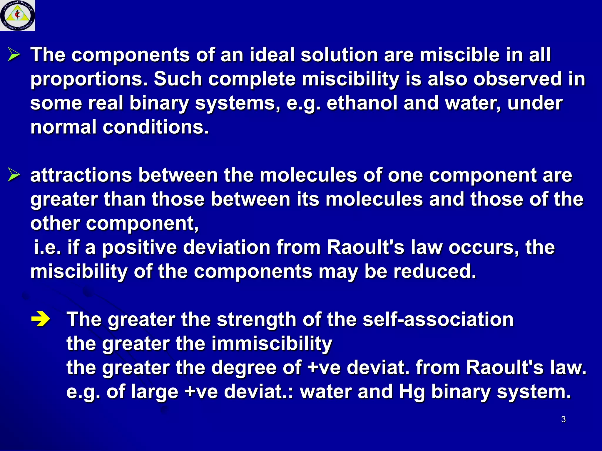 Liquid-liquid Solution Systems | PDF