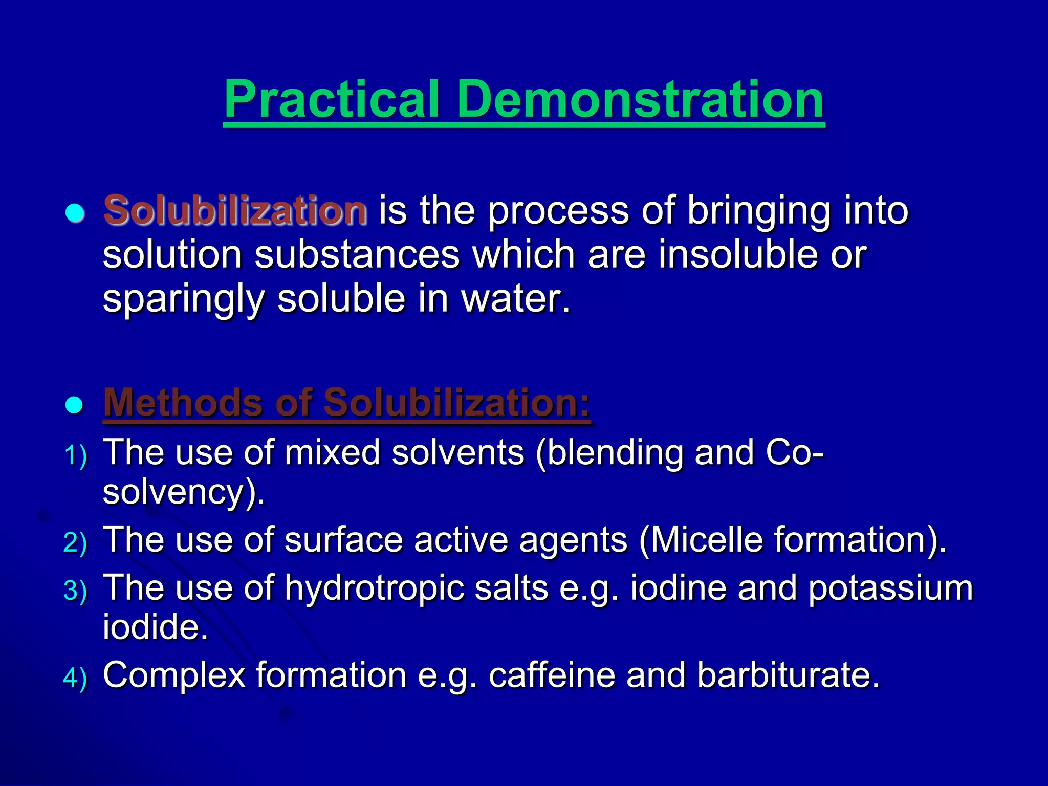 Liquid-liquid Solution Systems | PDF
