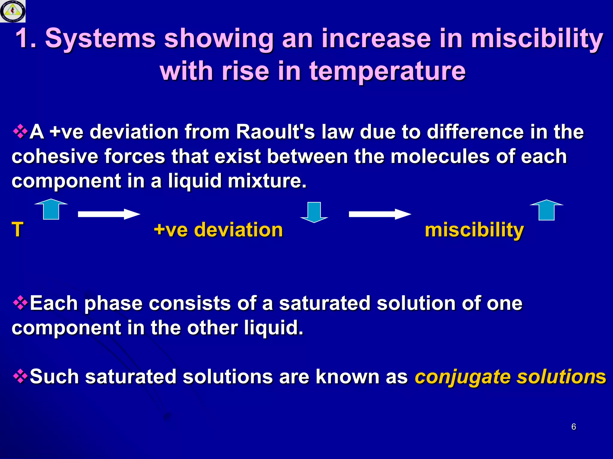 Liquid-liquid Solution Systems | PDF