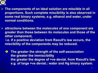 Liquid-liquid Solution Systems | PDF