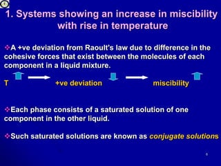 Liquid-liquid Solution Systems | PDF