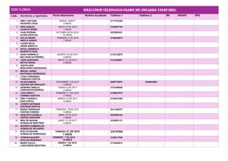 4-lista-con-datos.pdf del grado tercero de primaria | PDF