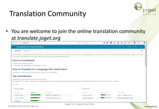 Joget Workflow v5 Training Slides - Module 4 - Localizing your Joget Workflow | PPT