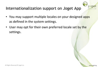 Joget Workflow v6 Training Slides - 4 - Localizing your Joget Workflow | PPT
