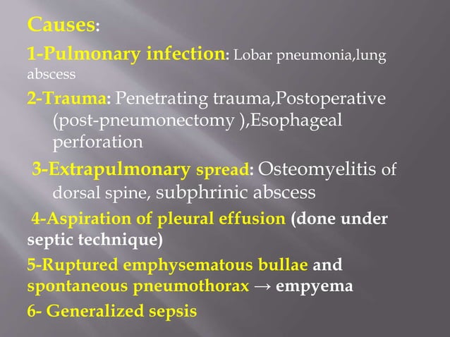 4- LUNG ABSCESS &EMPYEMA (2).........pptx | Lung and Respiratory Health ...