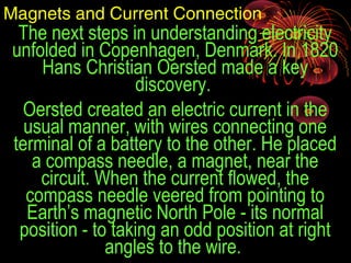 4 magnets & current connection | PPT