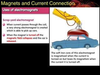 4 magnets & current connection | PPT