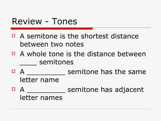 4 Major Scales | PPT