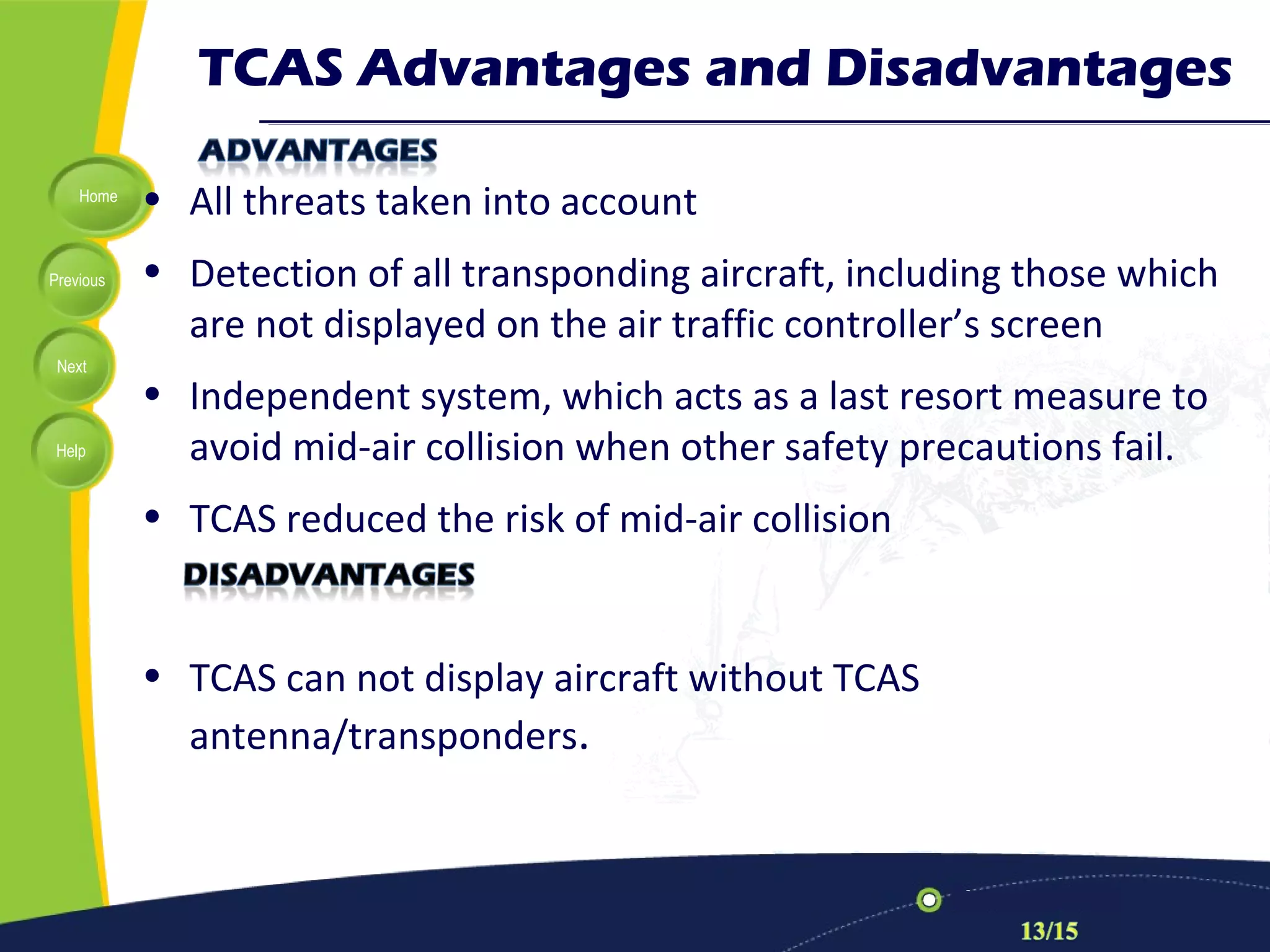 Traffic alert and Collision Avoidance System | PPT