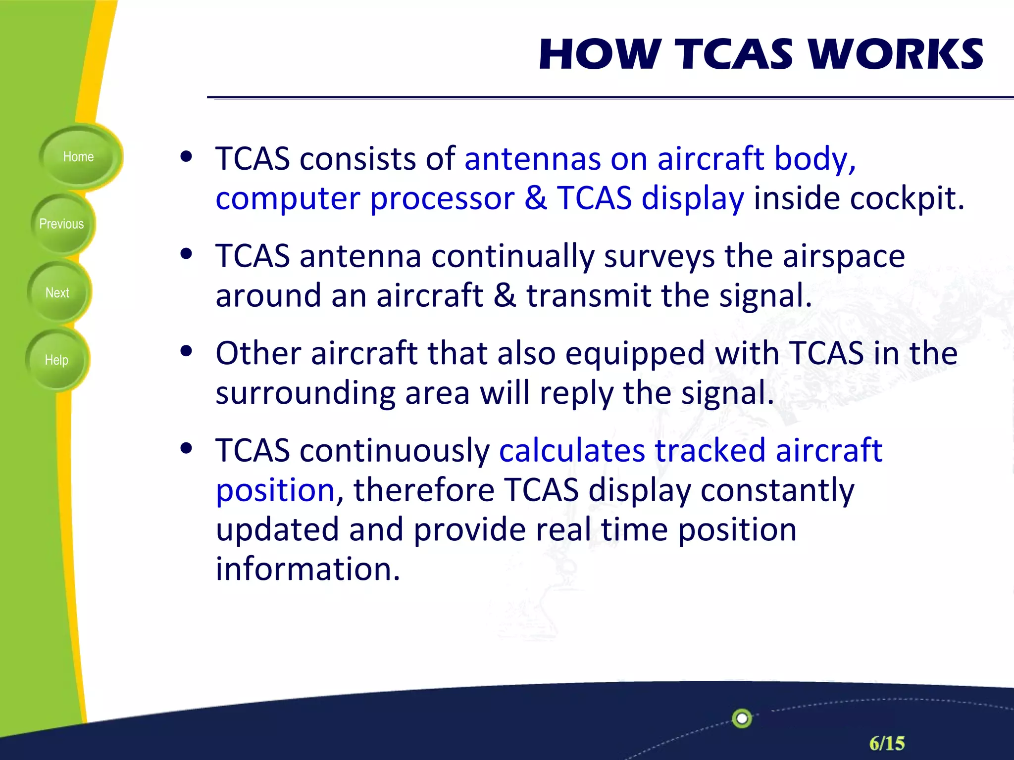 Traffic alert and Collision Avoidance System | PPT
