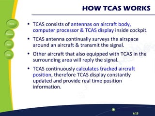 Traffic alert and Collision Avoidance System | PPT