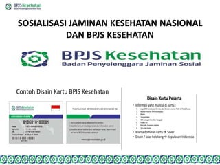 Materi Sosialisasi BPJS Kesehatan dan implementasinya | PPTX
