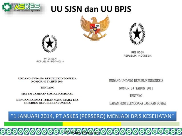 Materi Sosialisasi BPJS Kesehatan dan implementasinya | PPTX