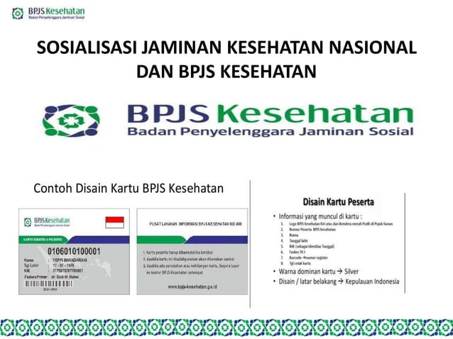 Materi Sosialisasi BPJS Kesehatan dan implementasinya | PPT