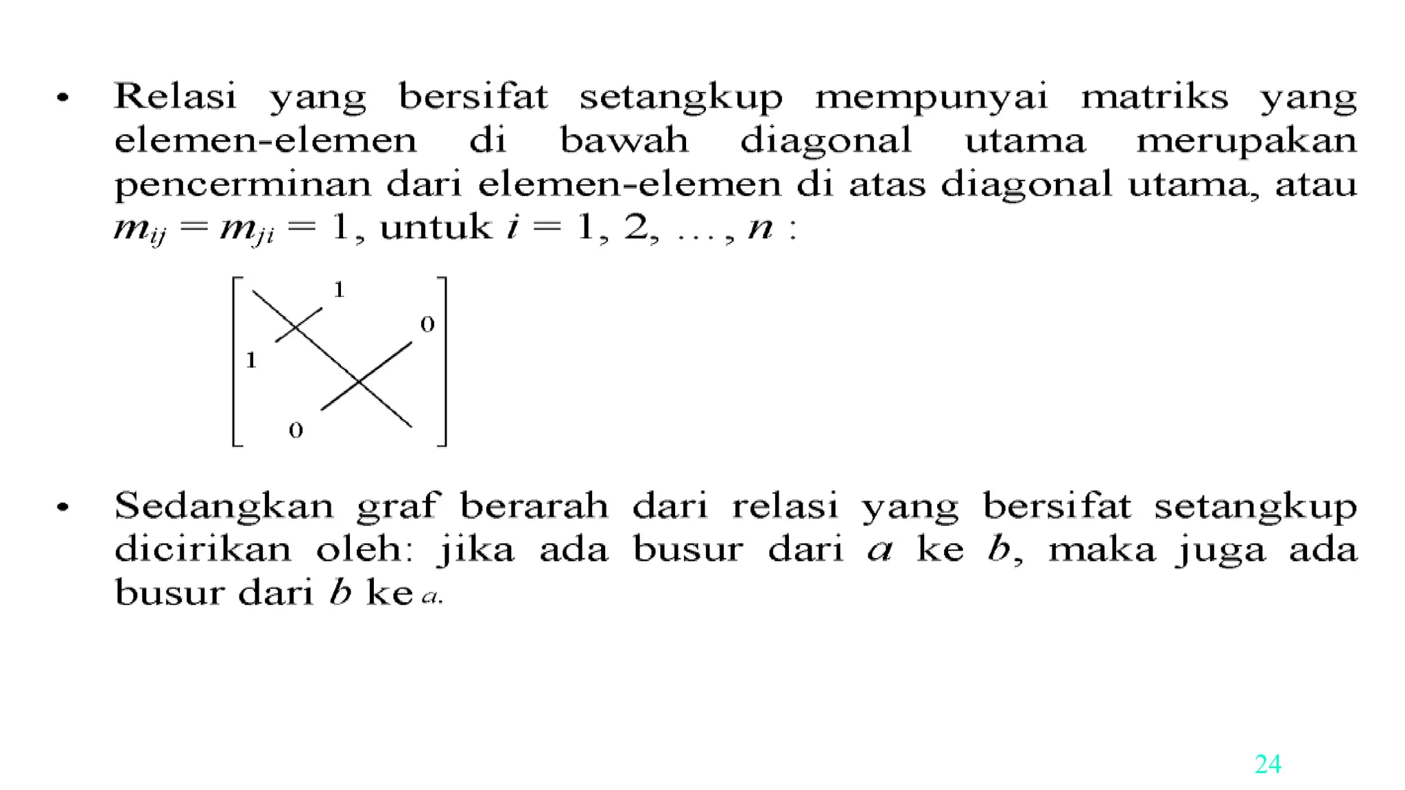 matriks, relasi, dan fungsi | PPTX