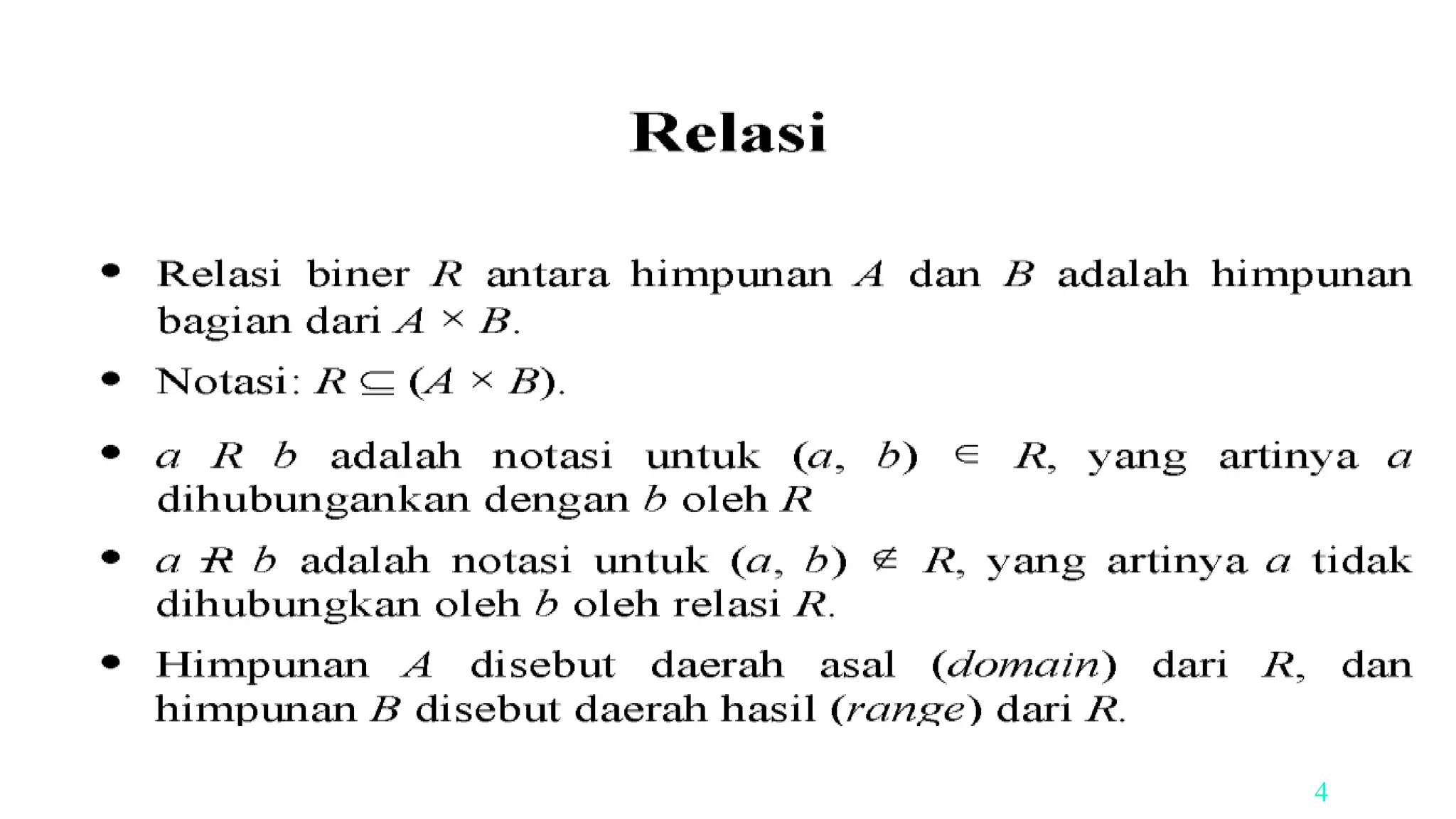 matriks, relasi, dan fungsi | PPTX