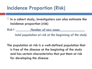 4- Measures of Disease Occurrencefffffffffffff.ppt | Infectious ...