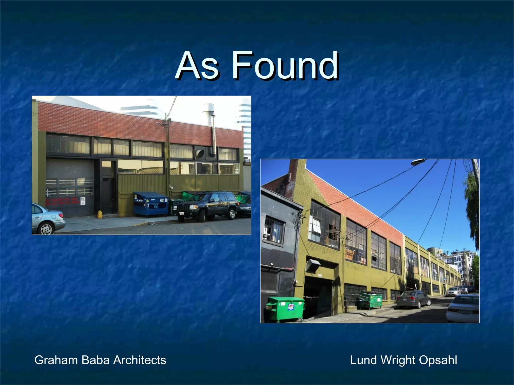 Seismic Upgrade of Melrose Triangle Building (Melrose Market, Seattle ...