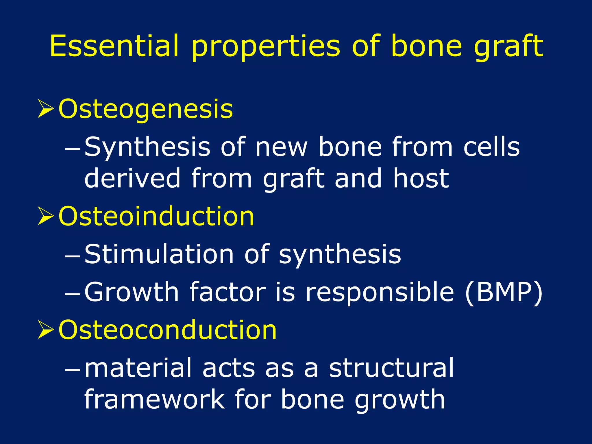 Bone Grafting In Orthopedic | PPTX