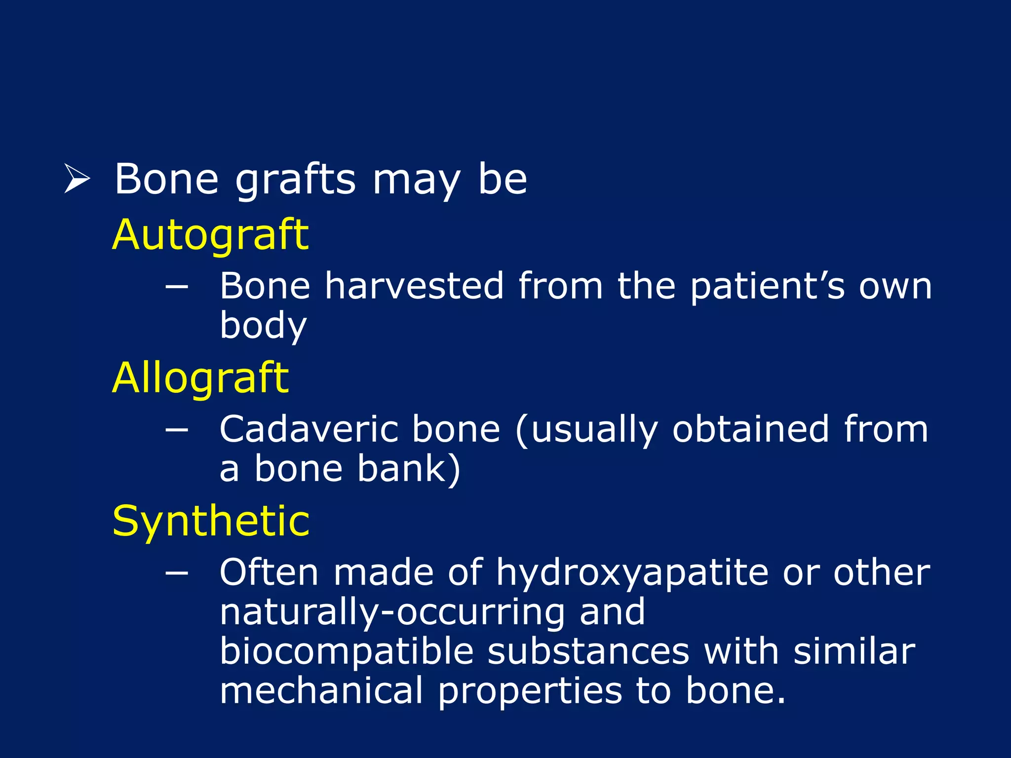 Bone Grafting In Orthopedic | PPTX