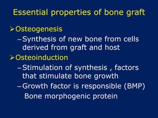 Bone Grafting In Orthopedic | PPTX