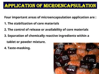 4- microencapsulation .ppt11111111111111 | PPT