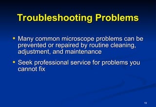 4-Microscope Maintenance Power Point (2).ppt