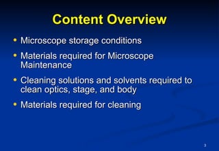 4-Microscope Maintenance Power Point (2).ppt