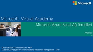 Microsoft Azure Sanal Ağ Temelleri | PPT