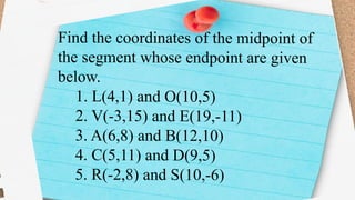 4-Midpoint-Distance-Formula.pptx ,mathmath | PPTX