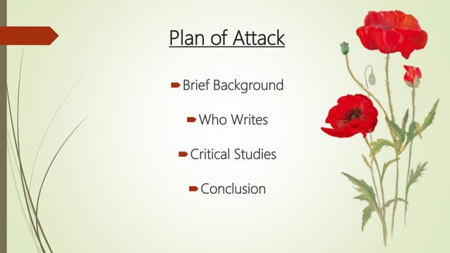 4 minute Sassoon/Owen | PPT