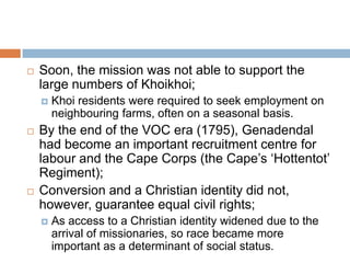 4 missions & the humanitarian movement | PPTX