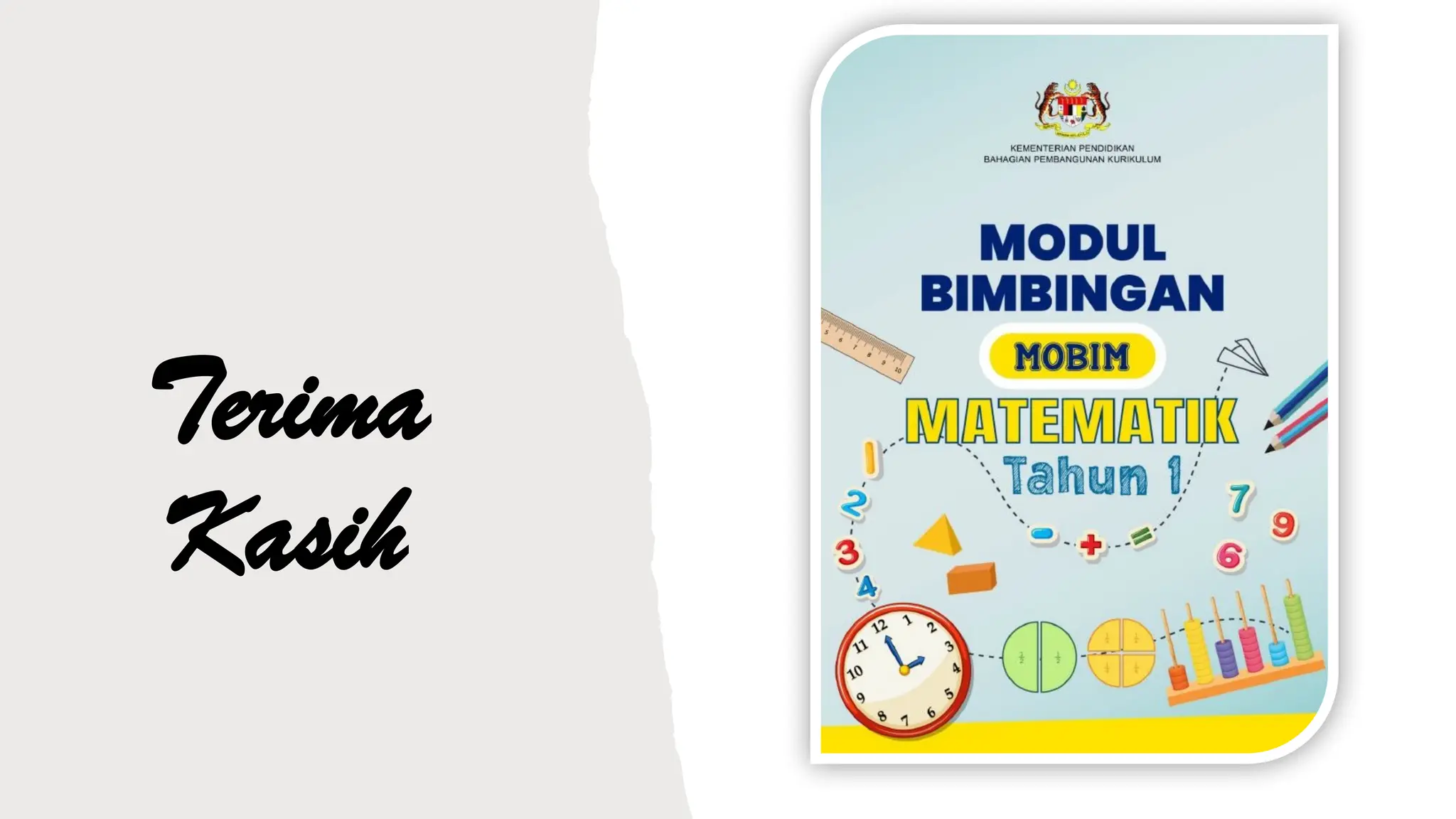 4- MOBIM Matematik Tahun 1 Taklimat Pengenalan.pptx