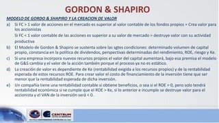4. modelo de gordon & shapiro | PPTX