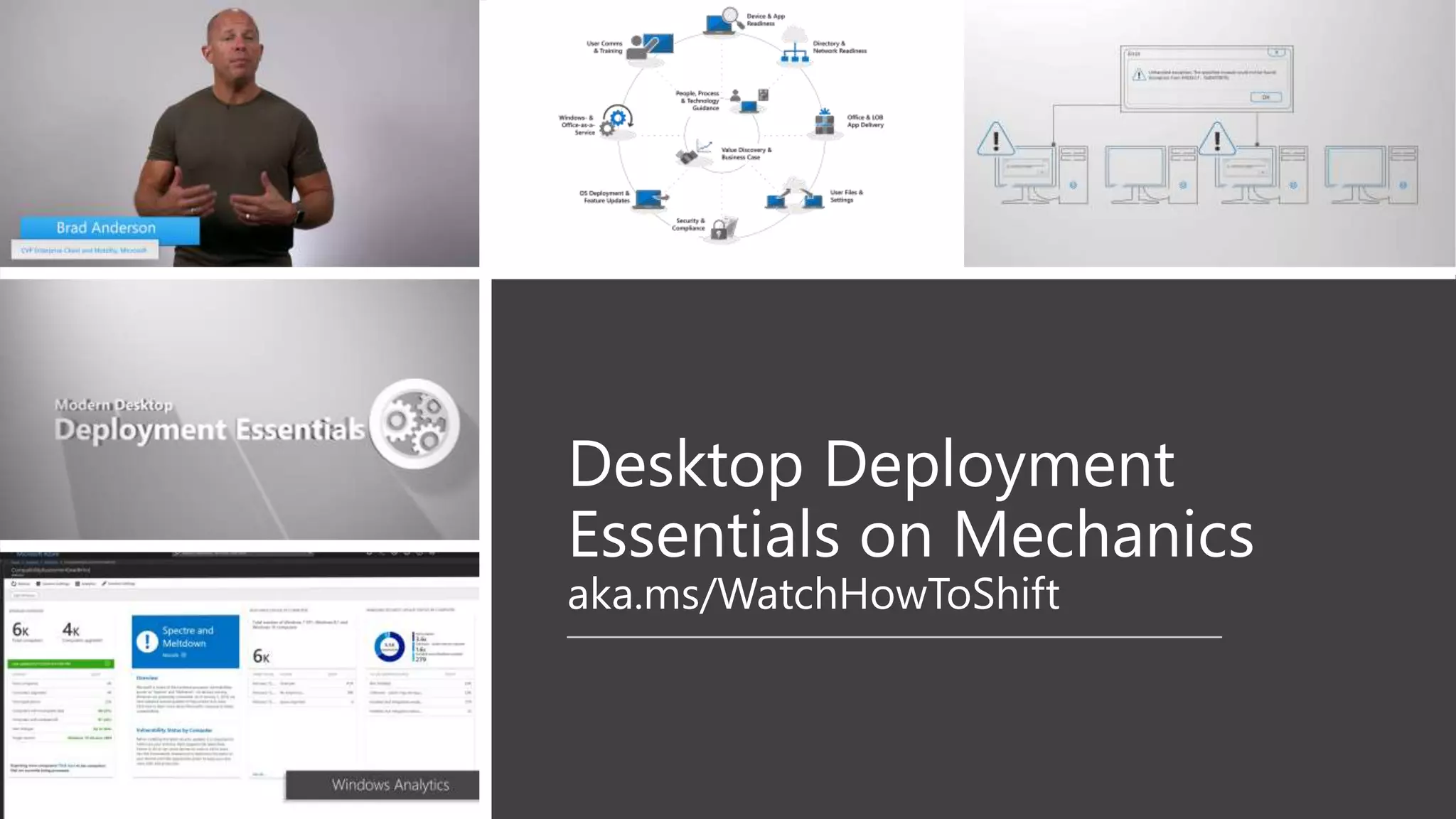 4 Modern Desktop - Planning a Modern Desktop Deployment | PPTX