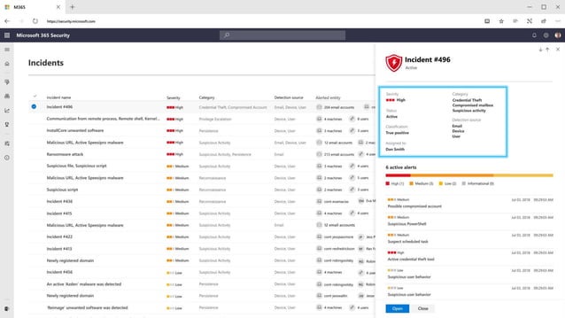 4 Modern Security - Integrated SecOps and incident response with MTP | PPTX