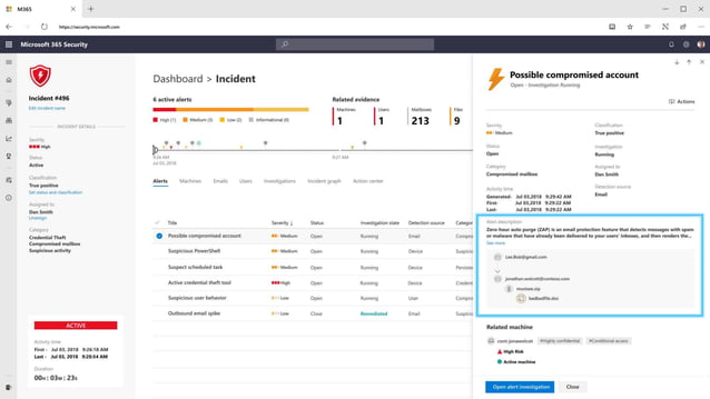 4 Modern Security - Integrated SecOps and incident response with MTP | PPTX